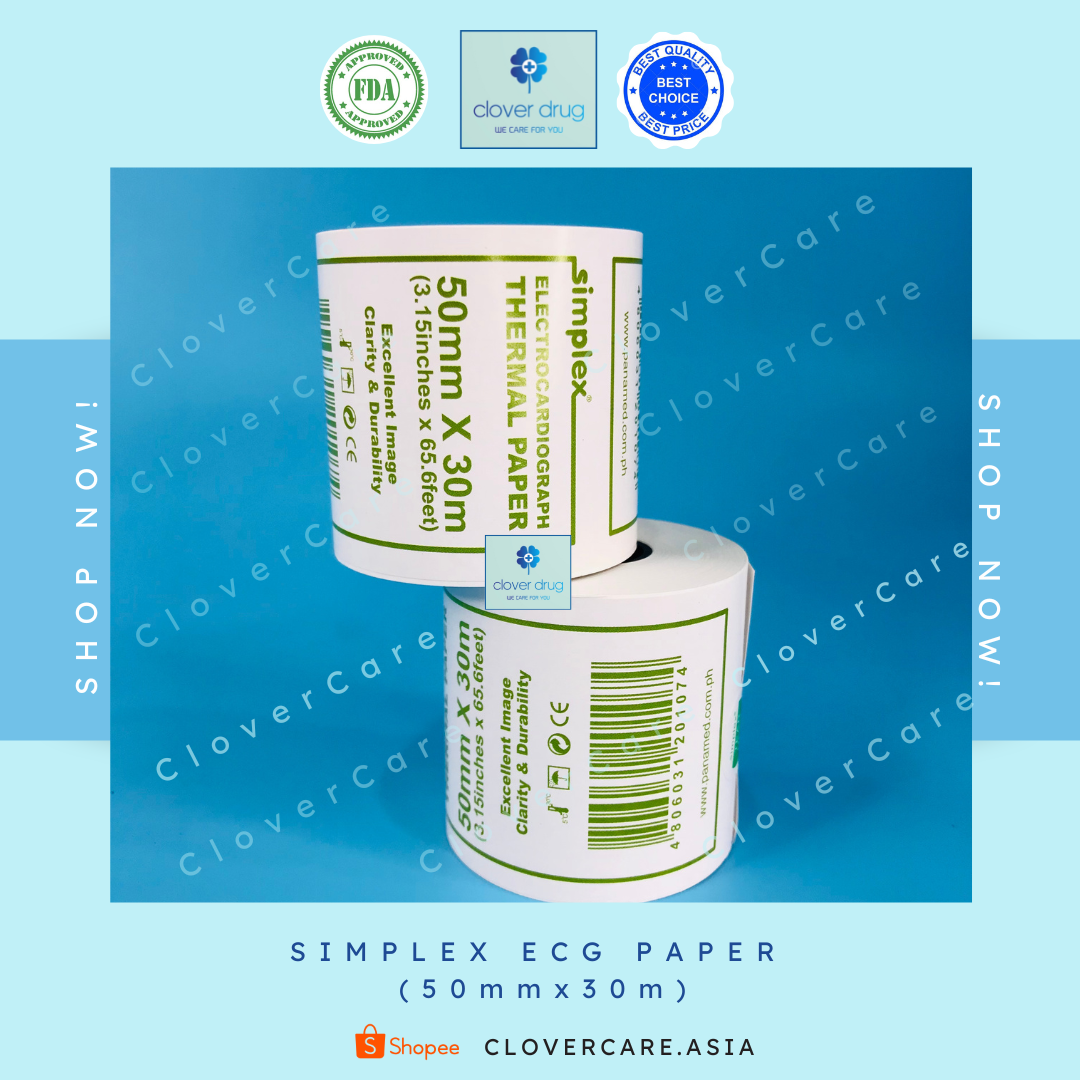 SIMPLEX Ecg Paper (per roll) | Lazada PH