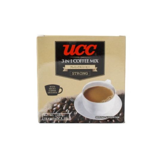 UCC 3 in 1 Coffee Strong 20g X 10s Box | Lazada PH