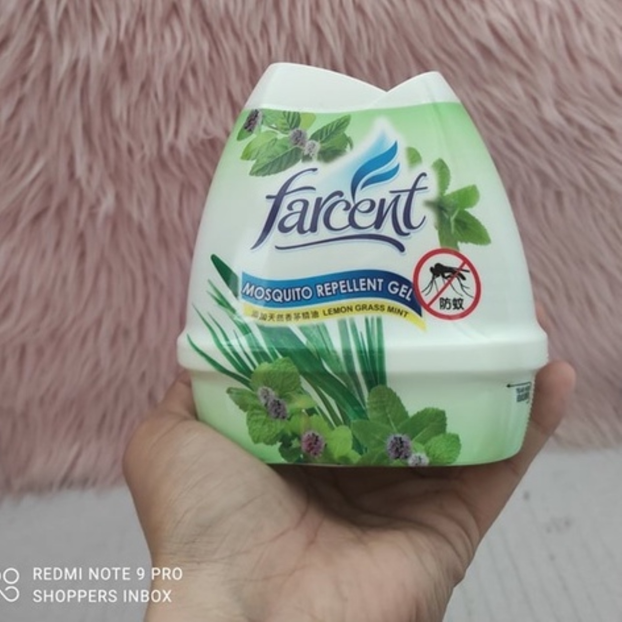 Farcent Mosquito Repellent Gel Lemon Grass Mint 200g | Lazada PH