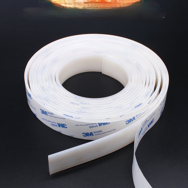 1M White Silicone Rubber Strip Self Adhesive Seal Gasket Thickness 1mm ...