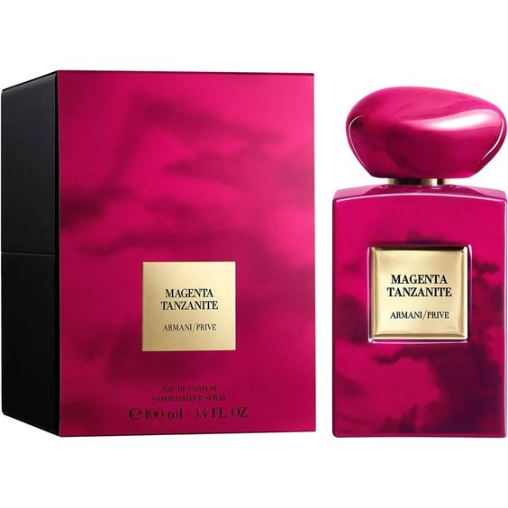Giorgio Armani Magenta Tanzanite & Indigo Tanzanite Eau De Parfum 100ml ...
