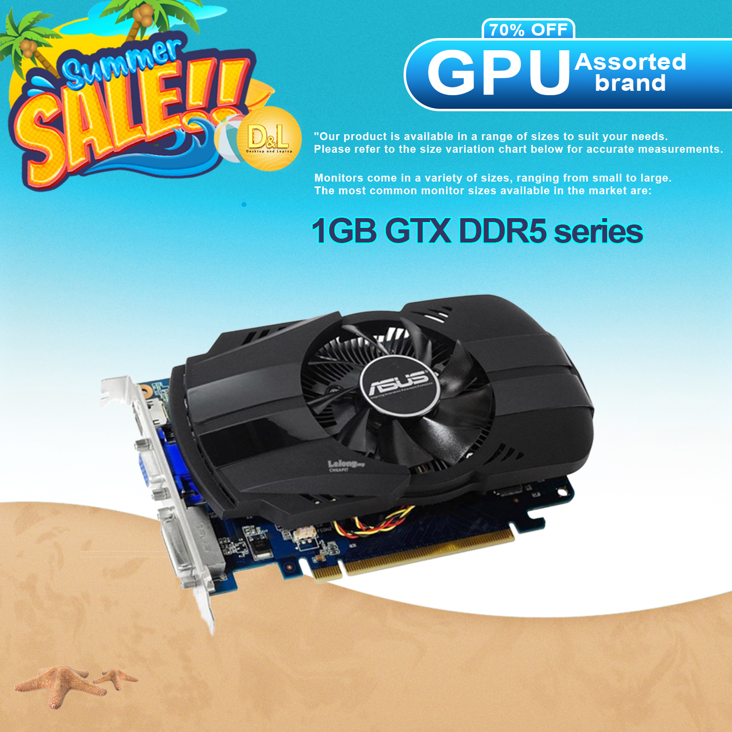 1GB ASSORTED / GRAPHICS CARD gpu [REFURBISHED] | Lazada PH