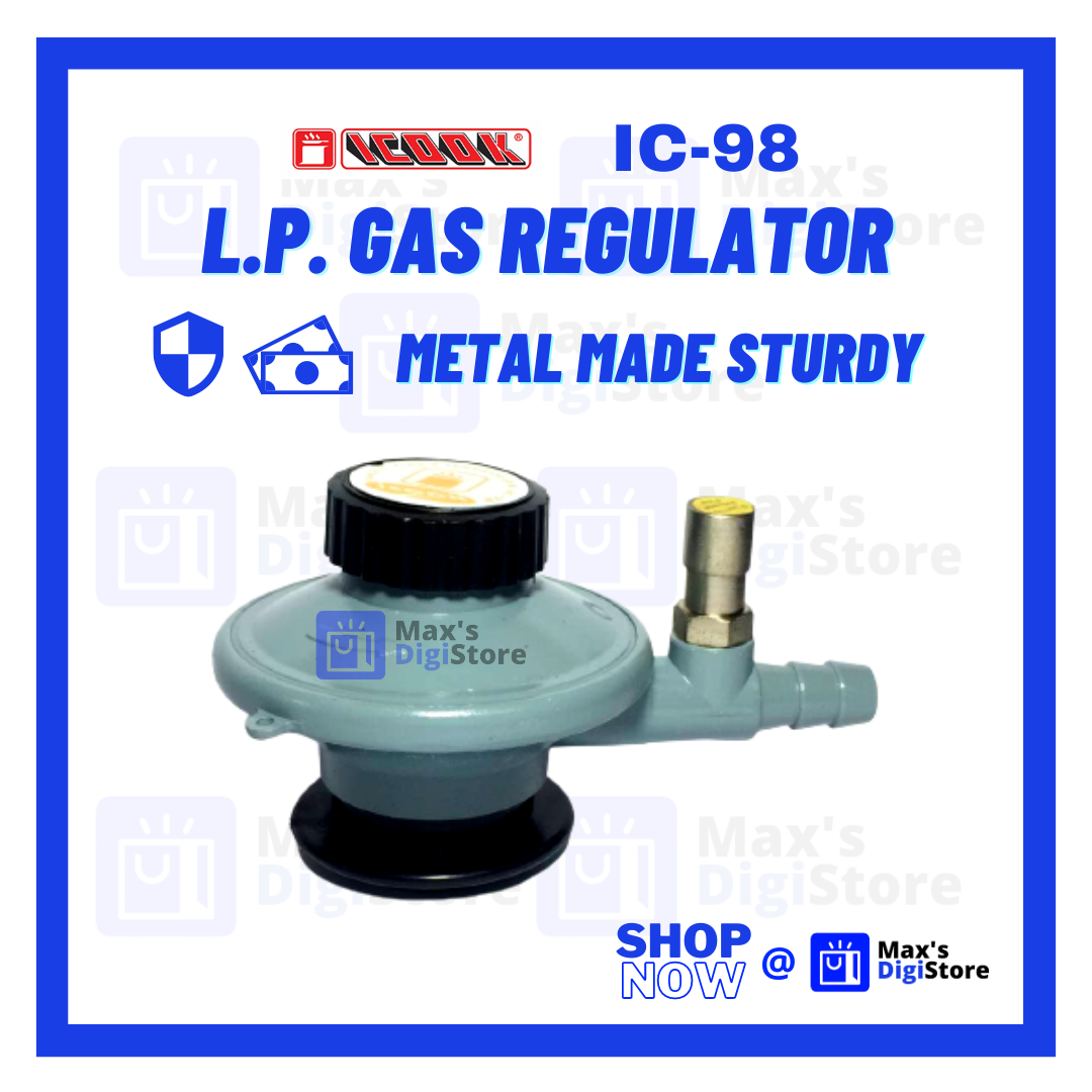 IC-98 LP Gas Regulator Autocontroller iCook for Snap On Gasul Tank ...