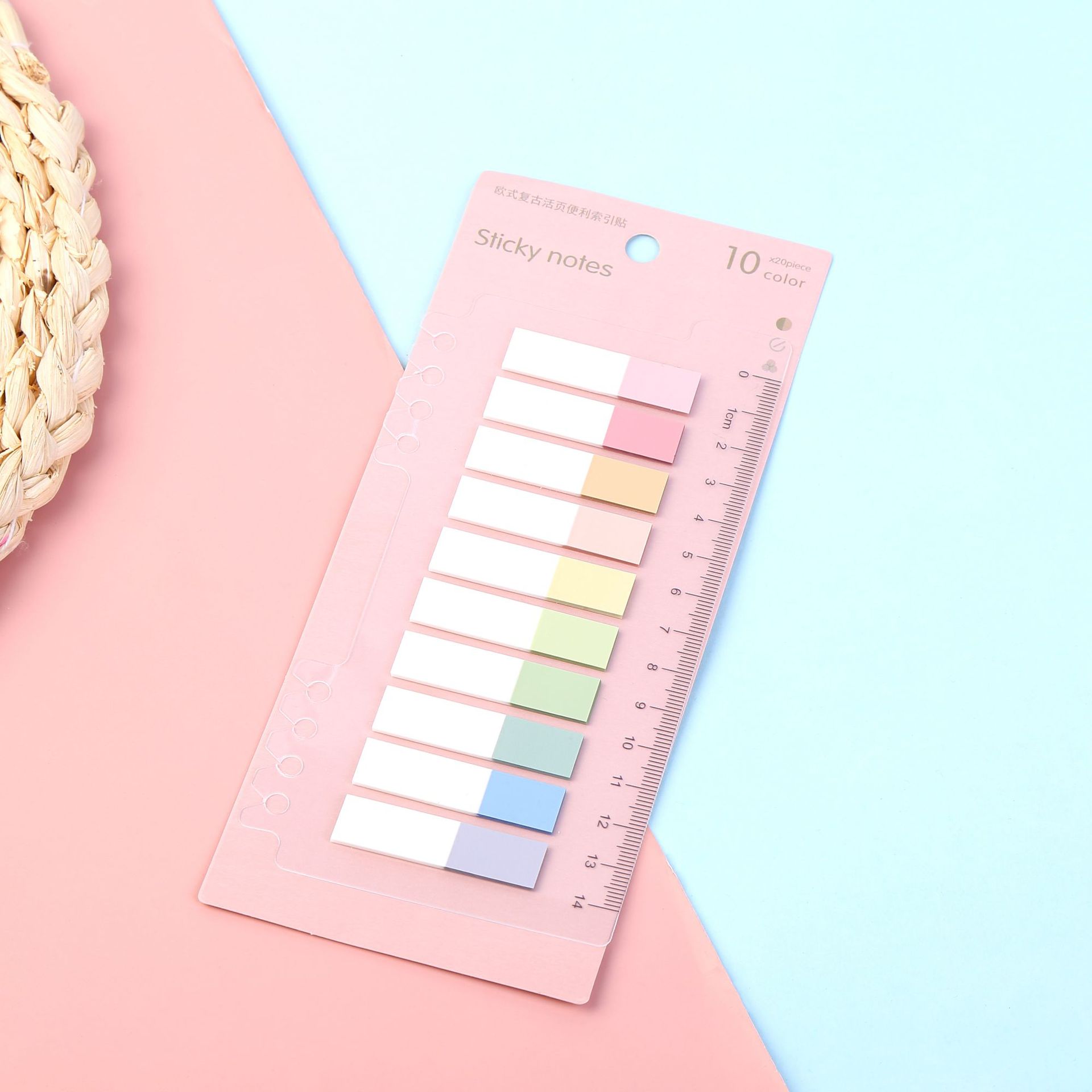 Morandi Color Post-it Note Index Sticker Label Sticker Sticky Note PET ...