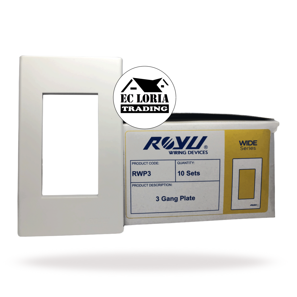 Royu Electrical Plate Component (Wide Series) / 1-Gang Plate, 2-Gang ...