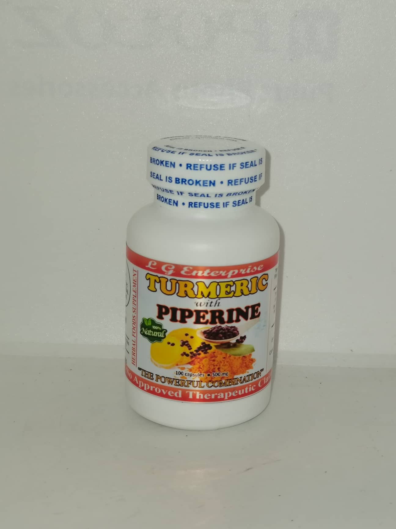 TURMERIC WITH PIPERINE HERBAL CAPSULE | Lazada PH