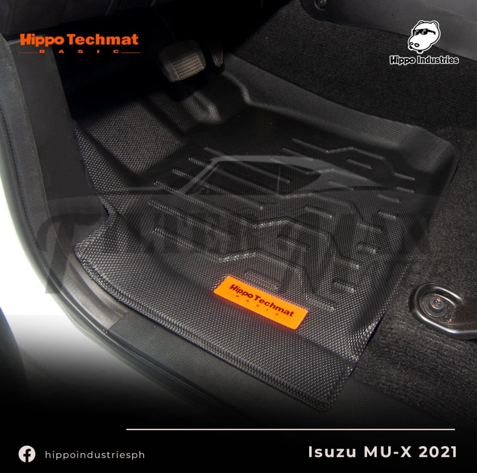 ISUZU MUX 2022-2024 FOR 3 ROWS Hippo Techmat Basic Deep Dish | Lazada PH