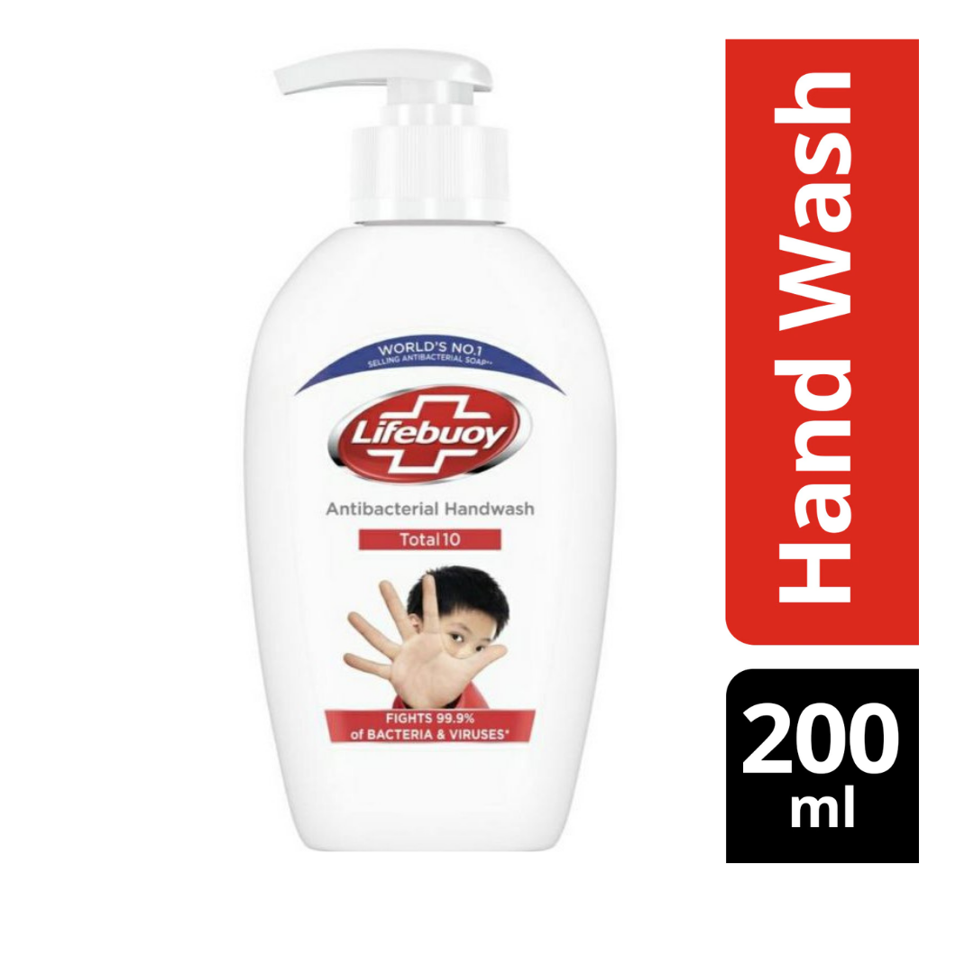 Lifebuoy Antibacterial Handwash Total 10 200ml | Lazada PH