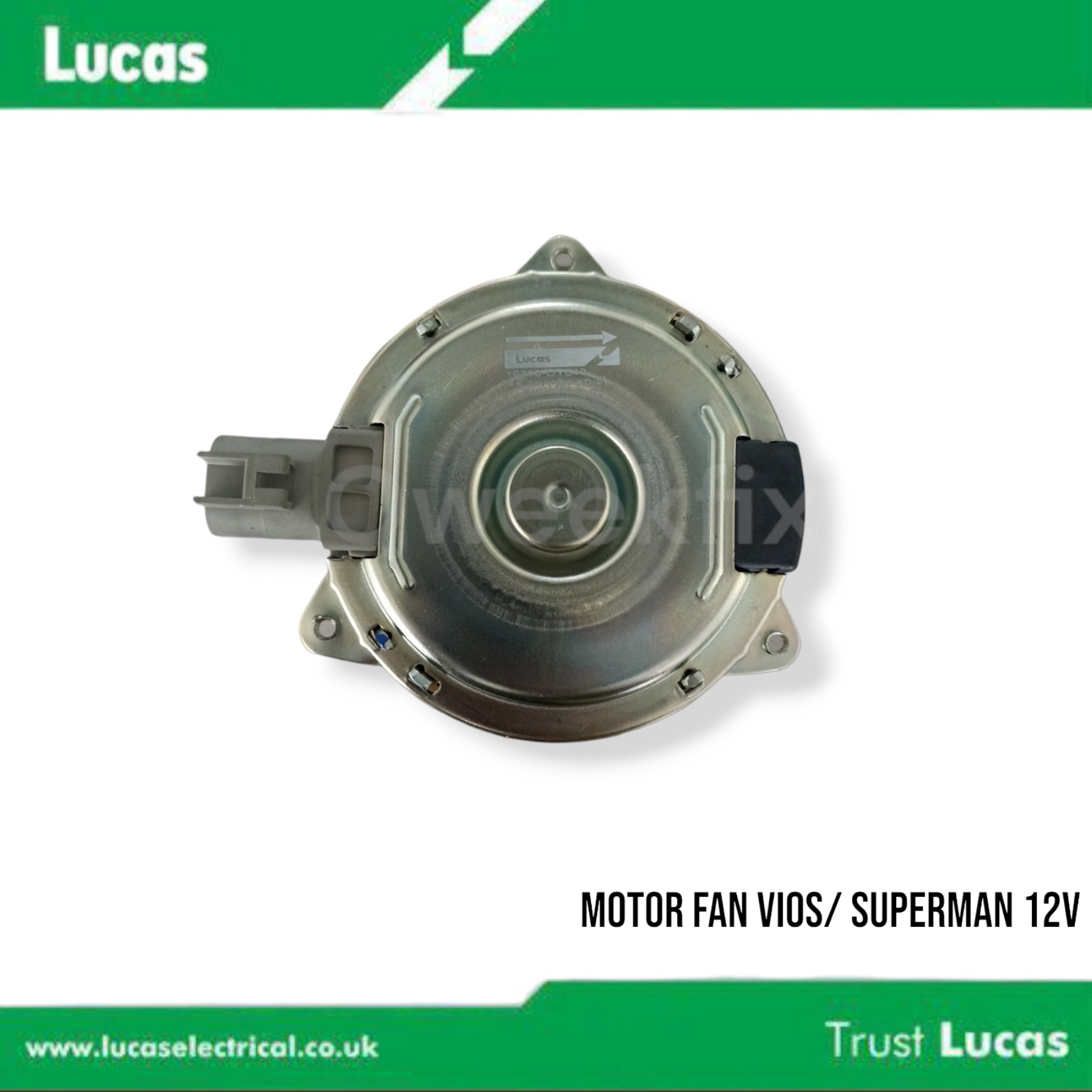 Genuine Lucas Fan Motor Toyota Vios Superman / Altis 2013 - Up (2 Pins ...