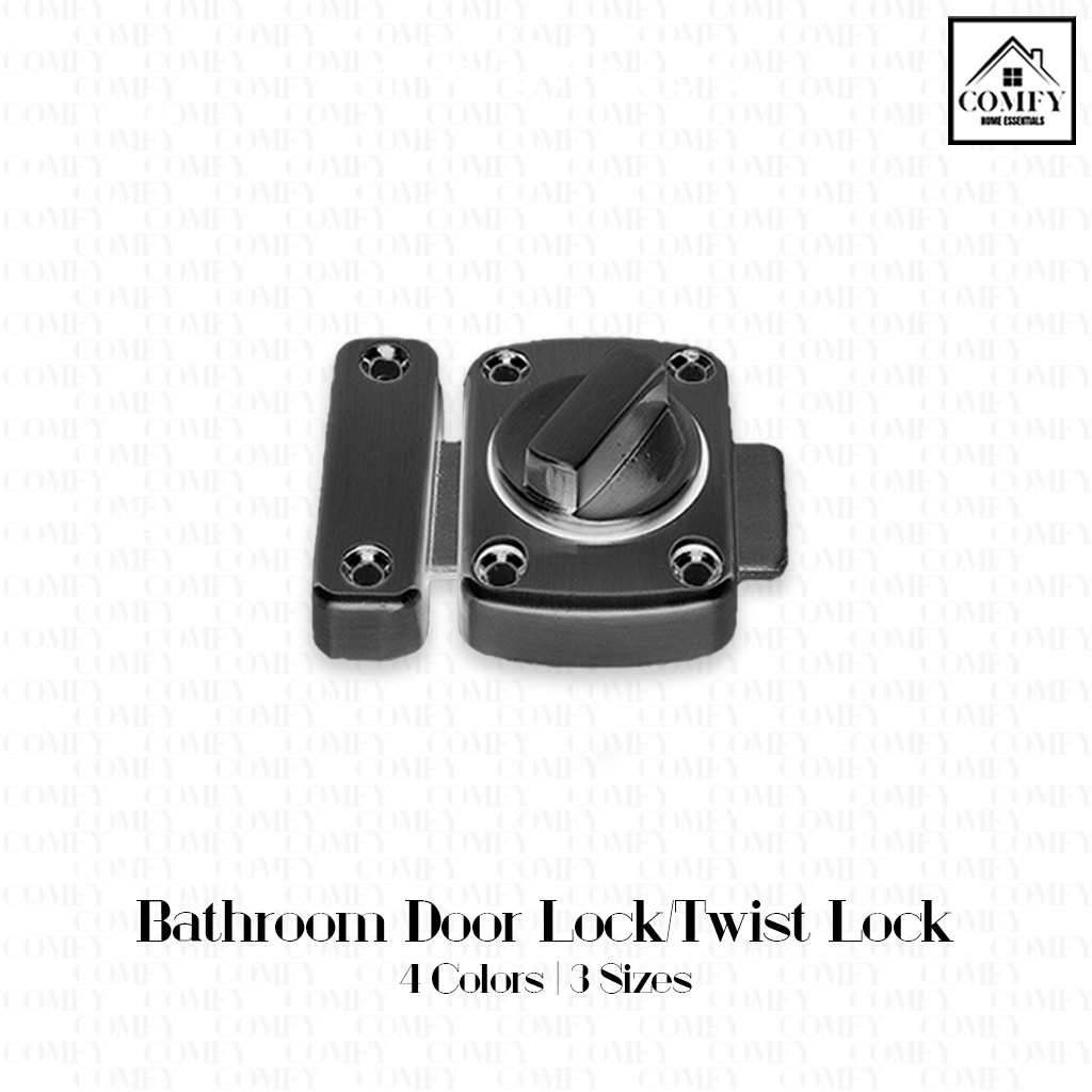 Universal Twist Lock, Zinc Alloy Security Thicken Cast Barrel Bolt ...