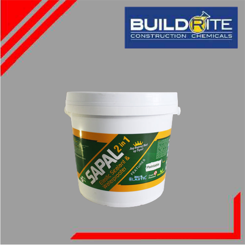 SAPAL 2 in 1 (4L) PAINTABLE ELASTIC SEALANT & WATERPROOFER | Lazada PH