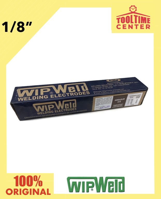 Wipweld Abrasur 610 Welding Electrode 3.2mm or 1/8 (5kg.) | Lazada PH