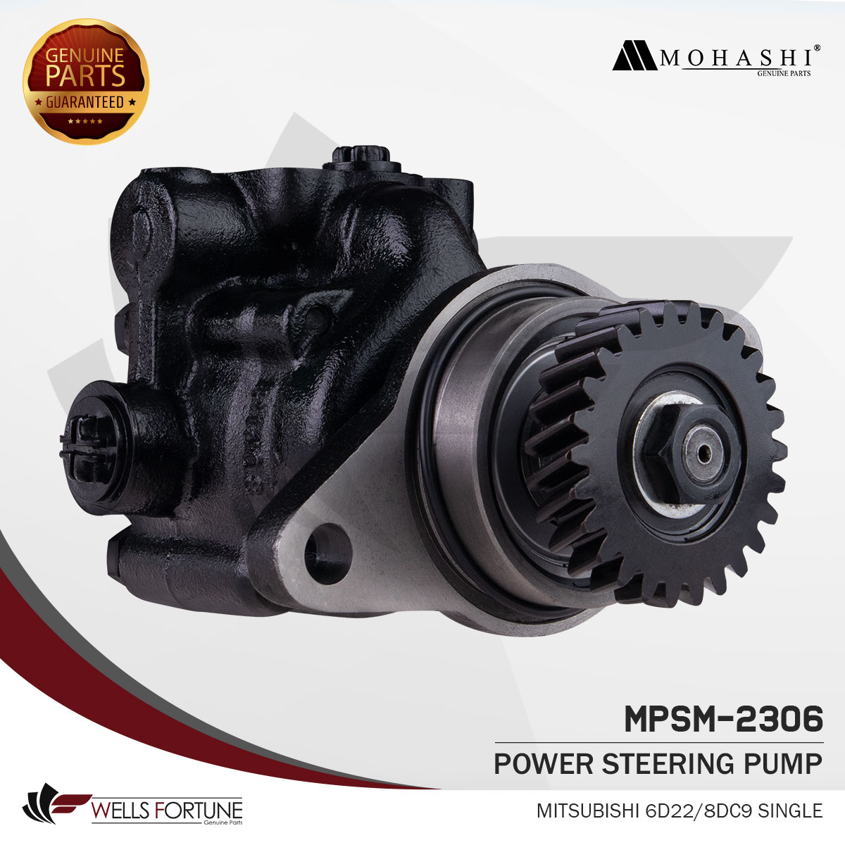 MITSUBISHI 6D22/8DC9 SINGLE MOHASHI POWER STEERING PUMP | Lazada PH
