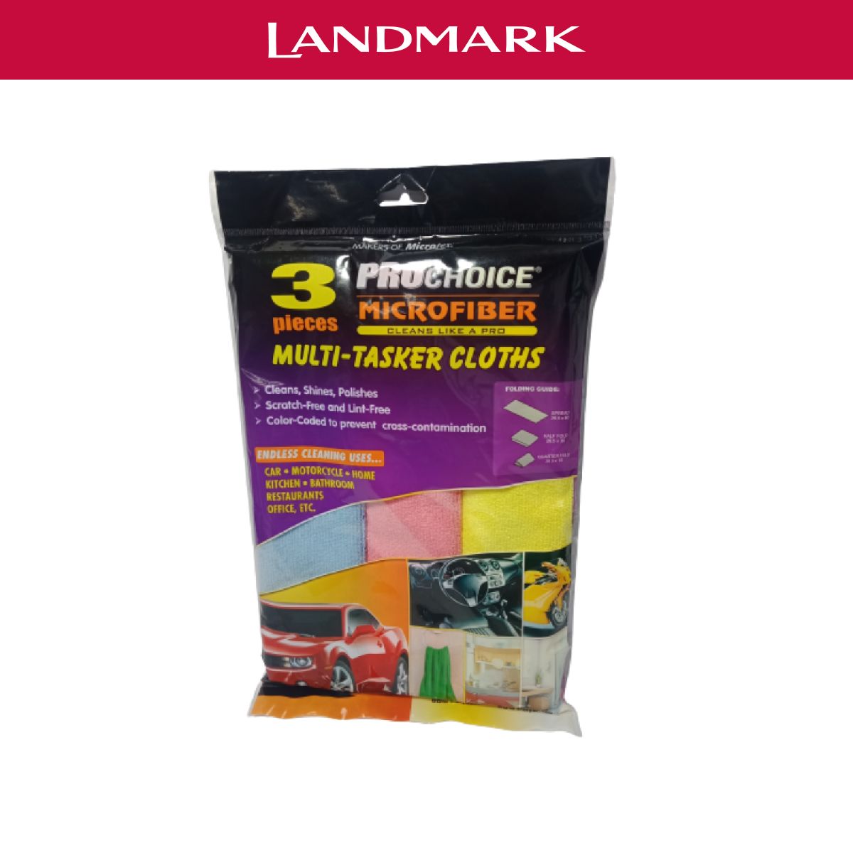 Microtex Prochoice Microfiber Multi-Tasker Cloth 3Pcs | Lazada PH