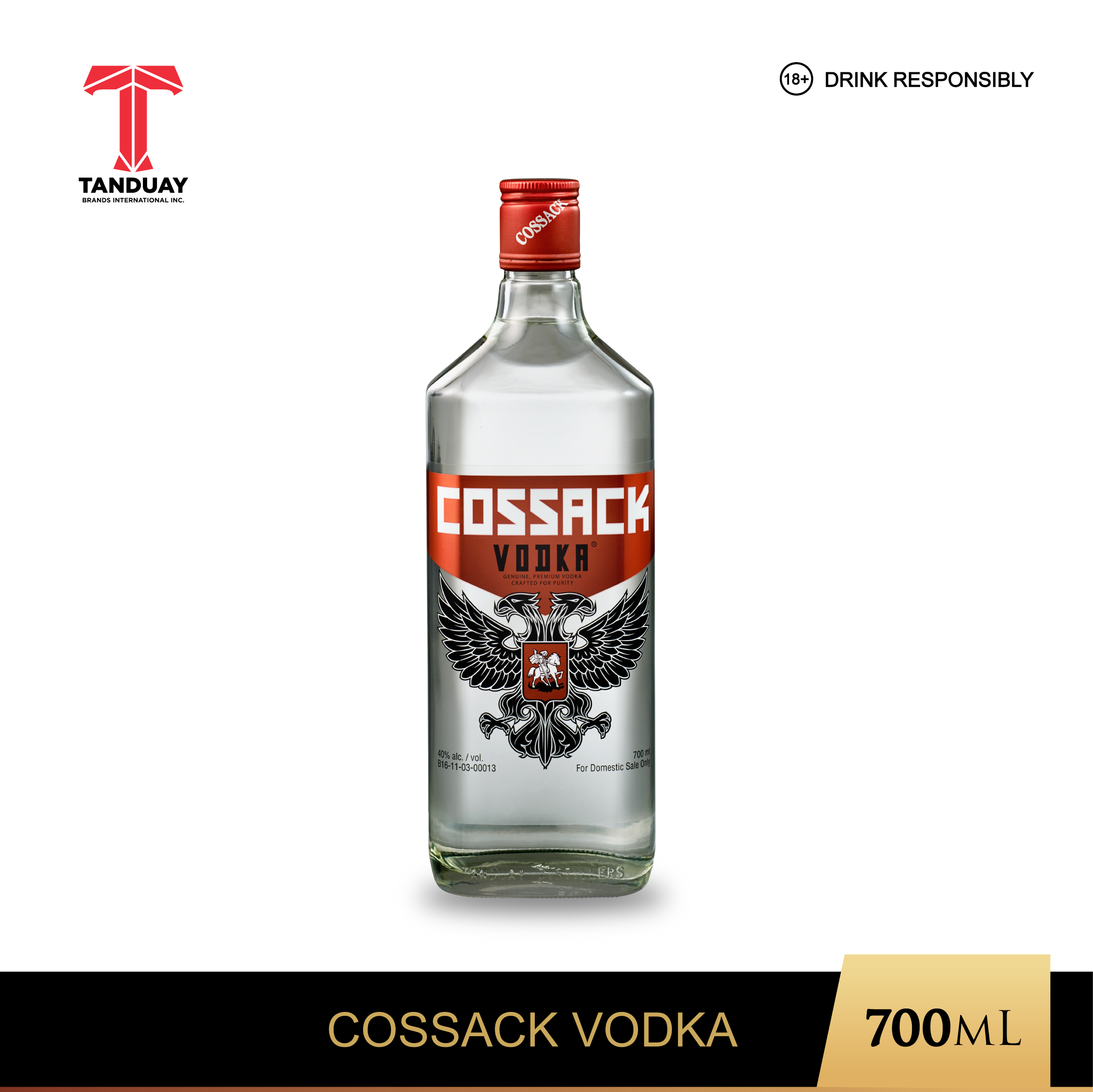 Cossack Vodka | Lazada PH: Buy sell online Liquors with cheap price ...