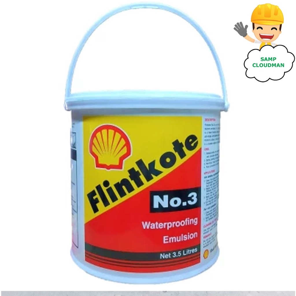 Shell Flintkote Type 5 or 3 Waterproofing Emulsion Gallon Size Bitumen ...
