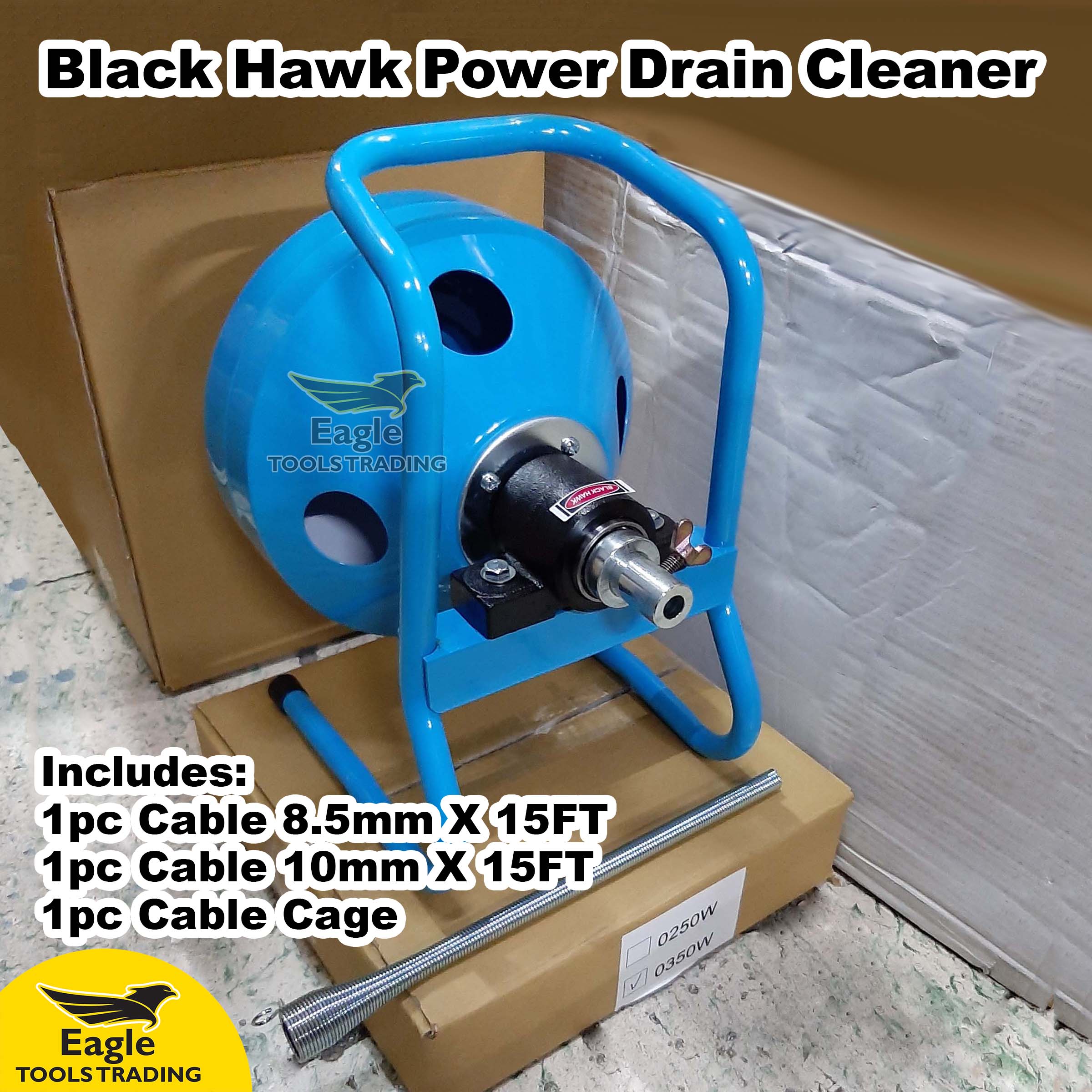 Black Hawk Power Drain Cleaner | Heavy Duty | Plumbing tool | Clogged ...