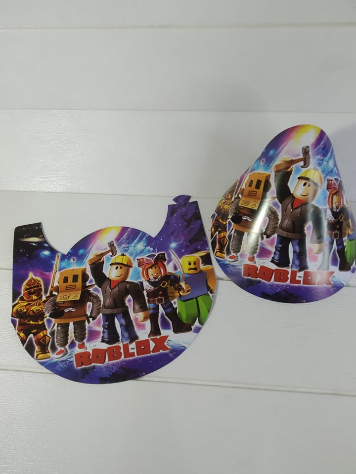 Roblox party hats- 10pcs/pack | Lazada PH