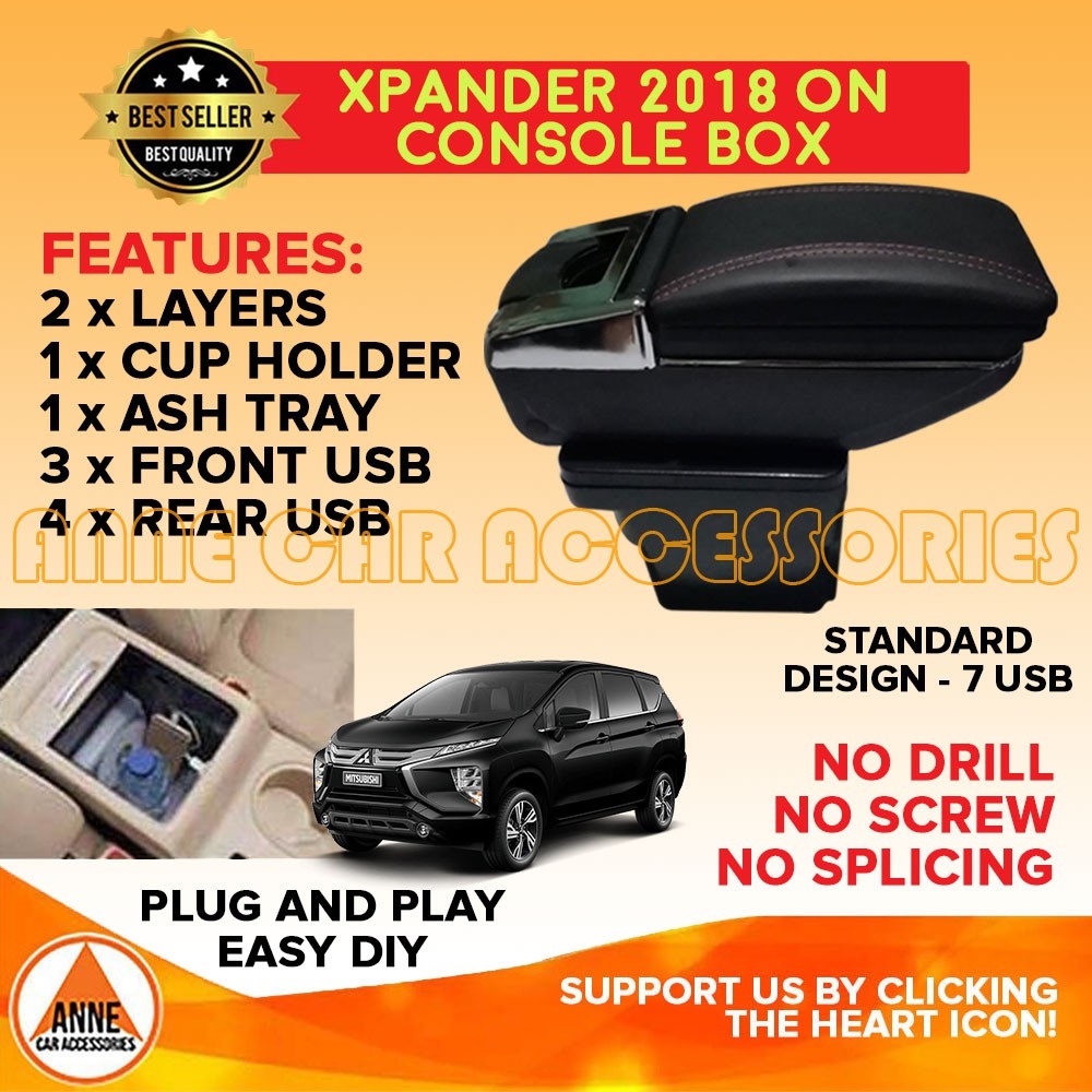 Xpander / 2018 - 2022 Arm Rest Armrest Console Design | Lazada PH
