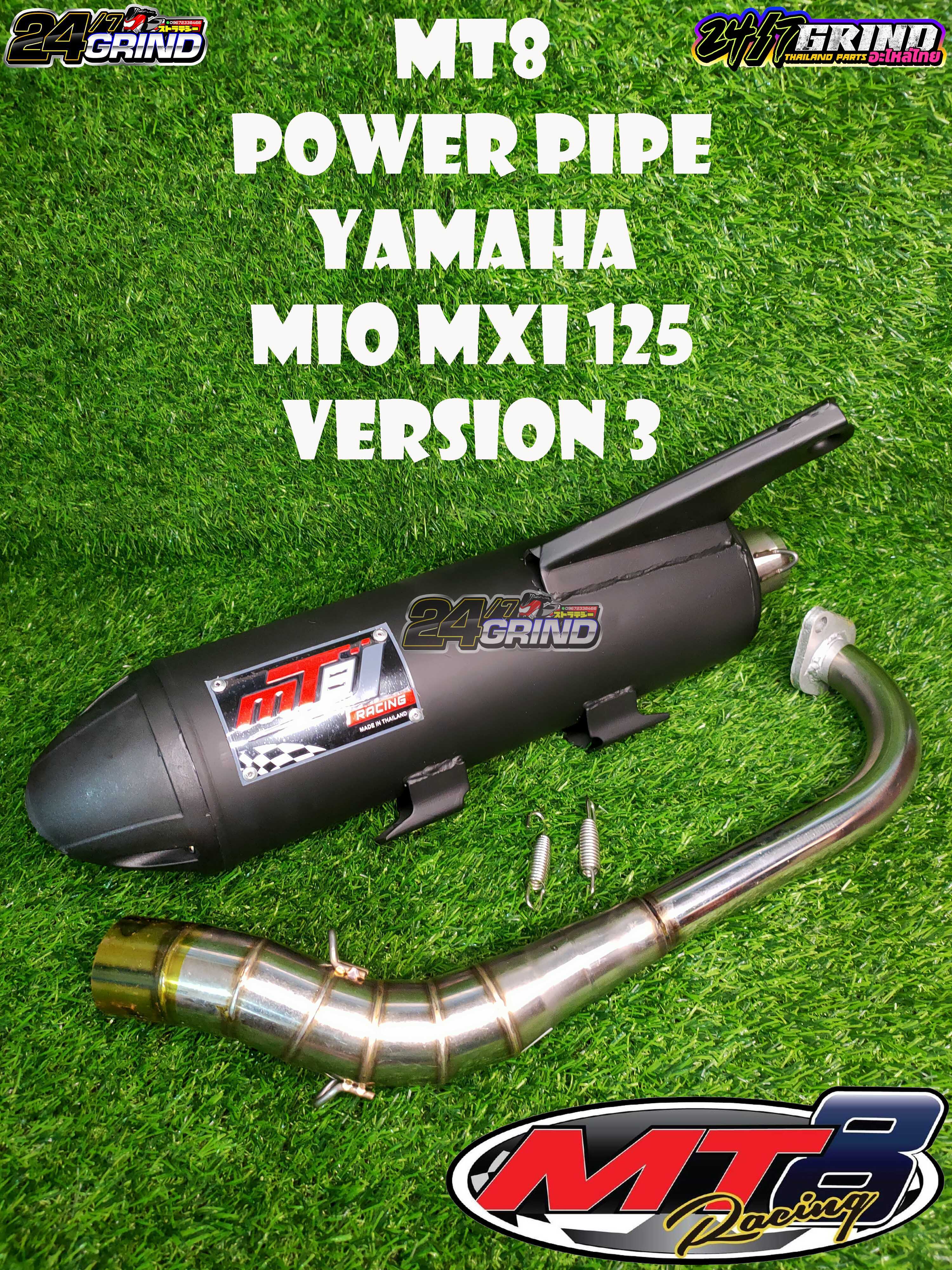MT8 POWER PIPE YAMAHA MIO MXI 125 VERSION 3 THAILAND MADE | Lazada PH