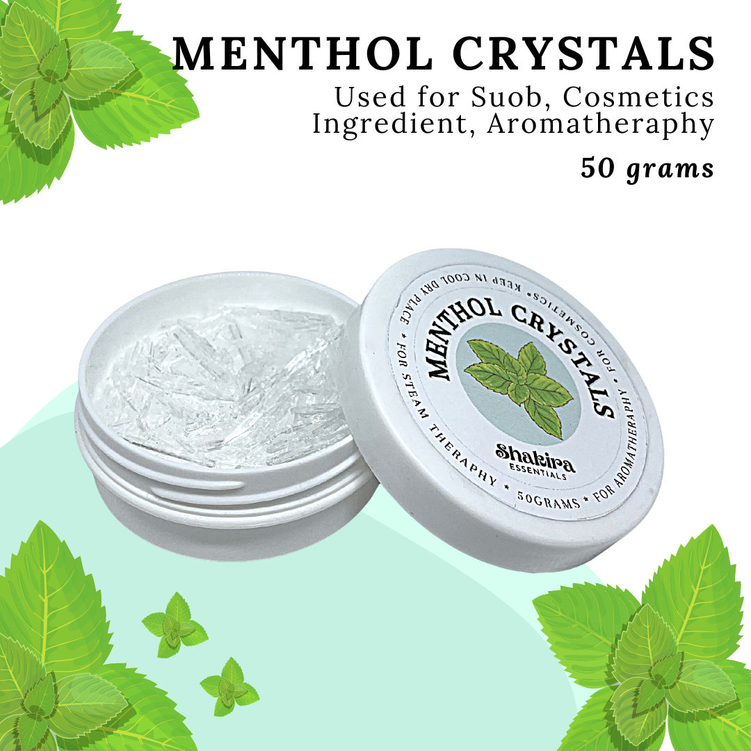 Menthol Crystals (50grams) in Tub Jar | Lazada PH