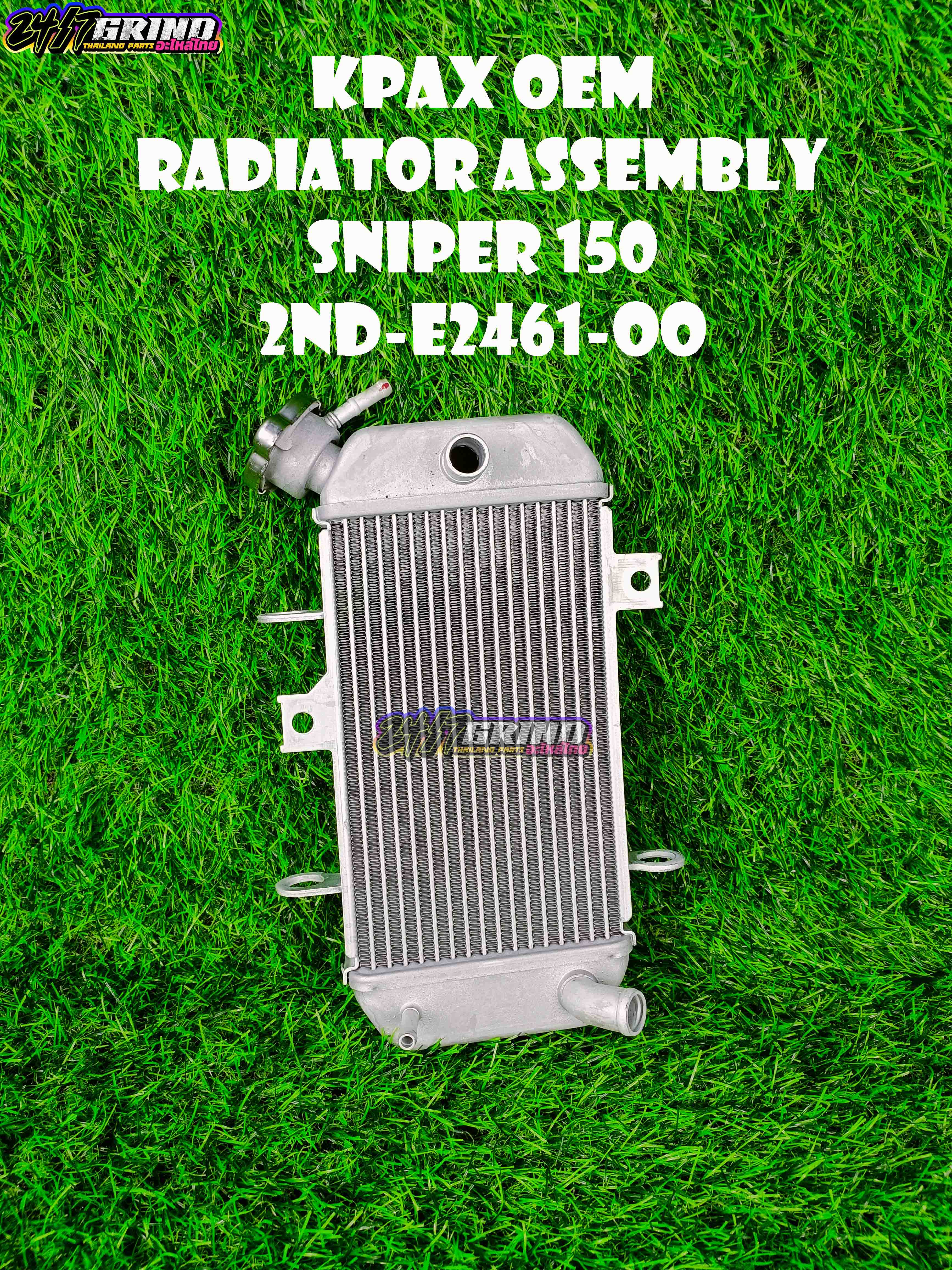 KPAX OEM RADIATOR COOLING SYSTEM YAMAHA SNIPER 150 2ND-E2461-00 MADE IN ...