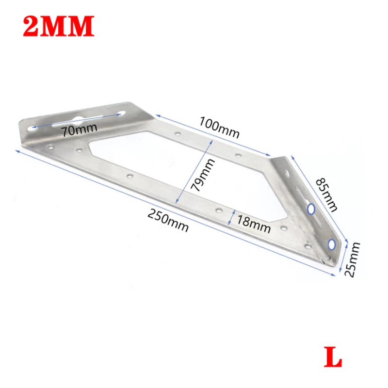 Heavy Duty Furniture Corner Connector Stainless Steel Corner Bracket ...
