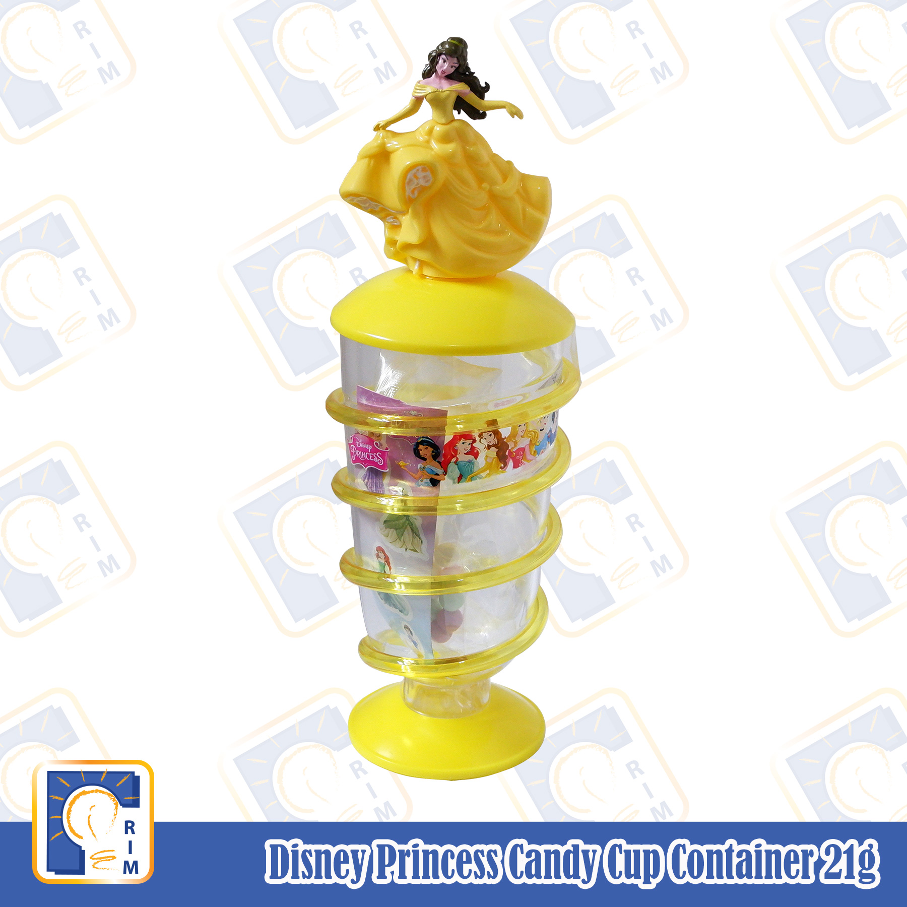 DisneyPrincess Candy Cup Container with Candy 21g | Lazada PH