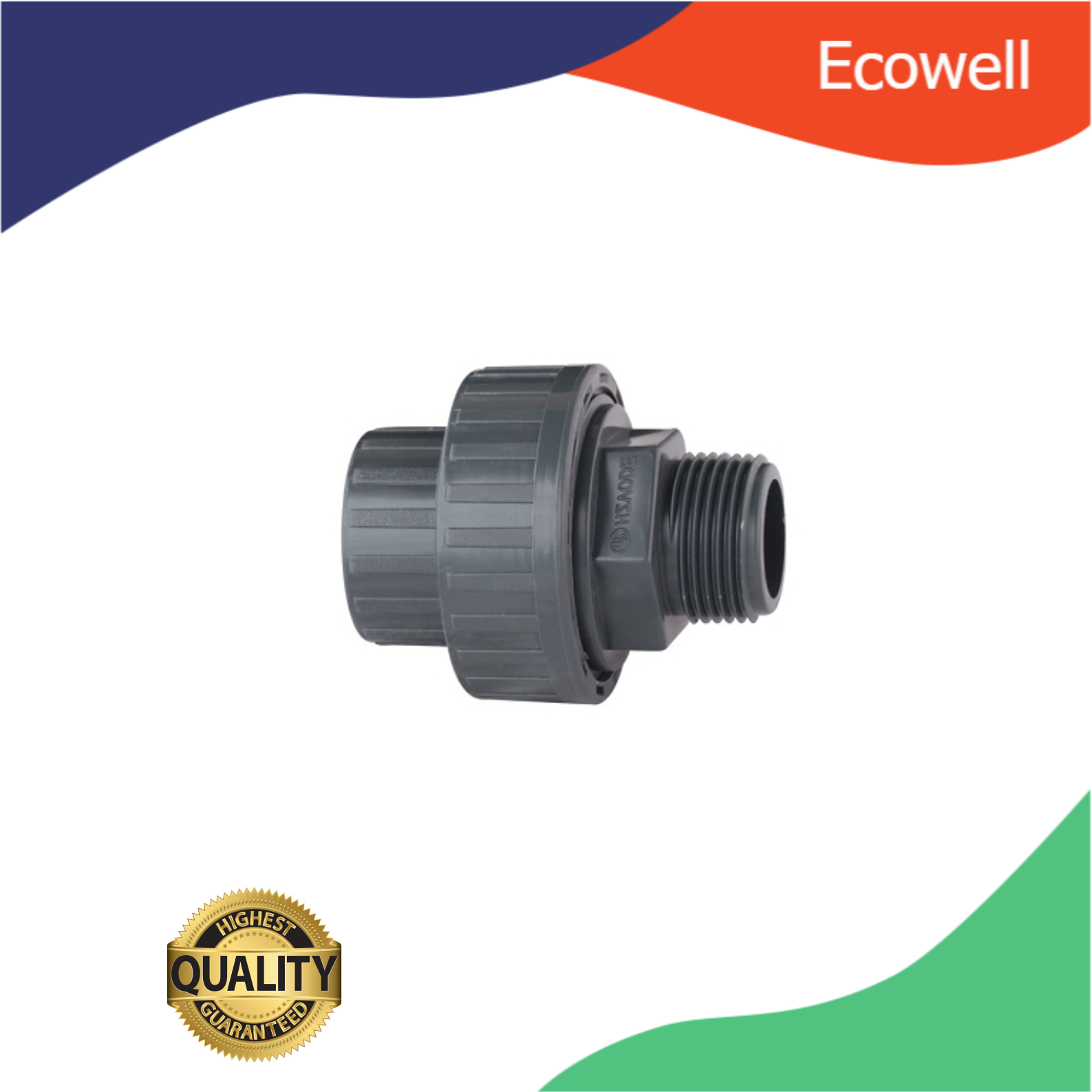 UPVC Male Threaded Union Patente 1/2"~1" | Lazada PH