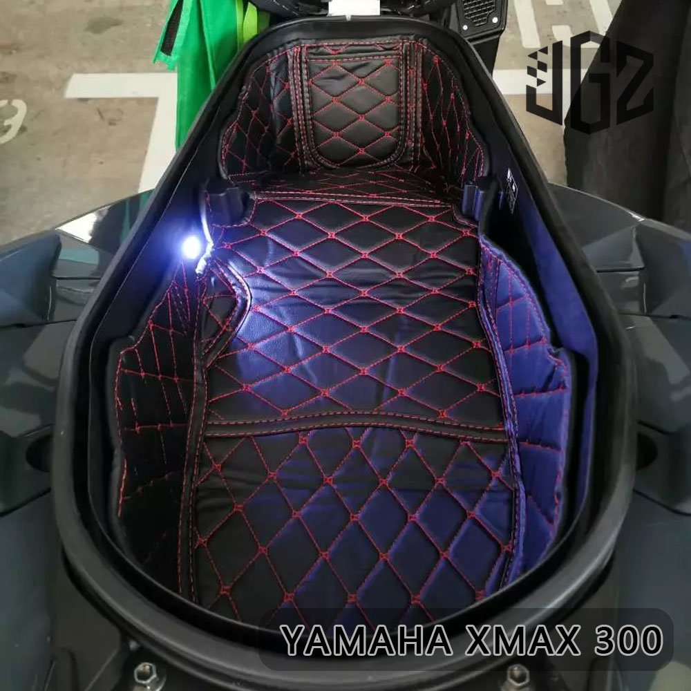 for YAMAHA XMAX 300 2017-2023 PU Leather Inner Lining of Storage UBox ...