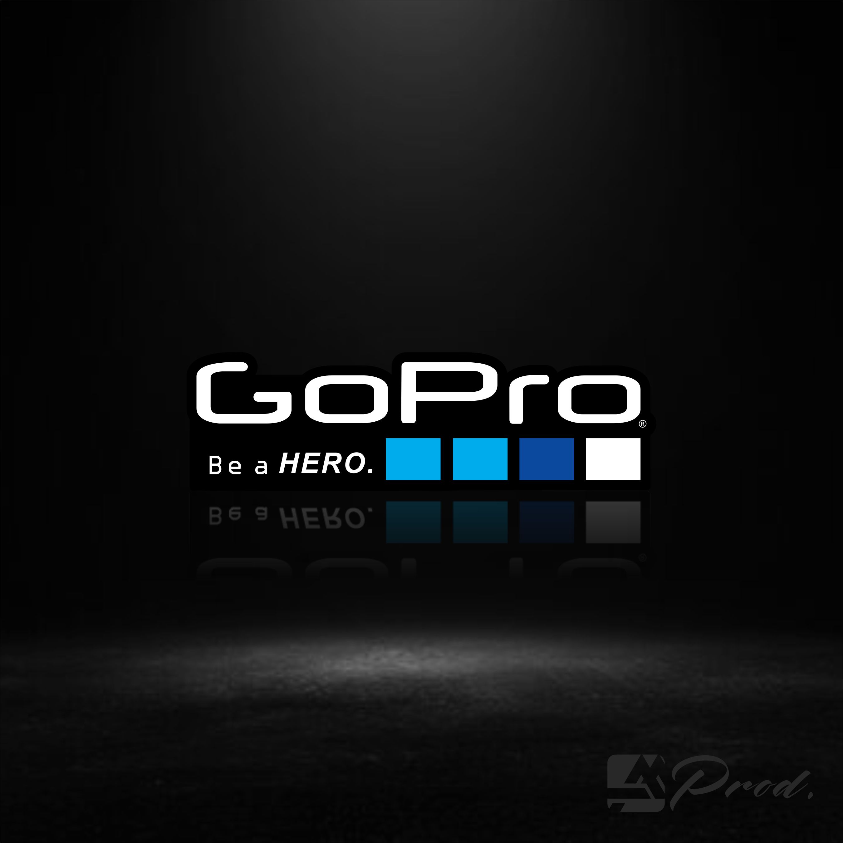 GoPRO DECAL STICKER FOR CAR/MOTORCYCLE AND HELMET | Lazada PH