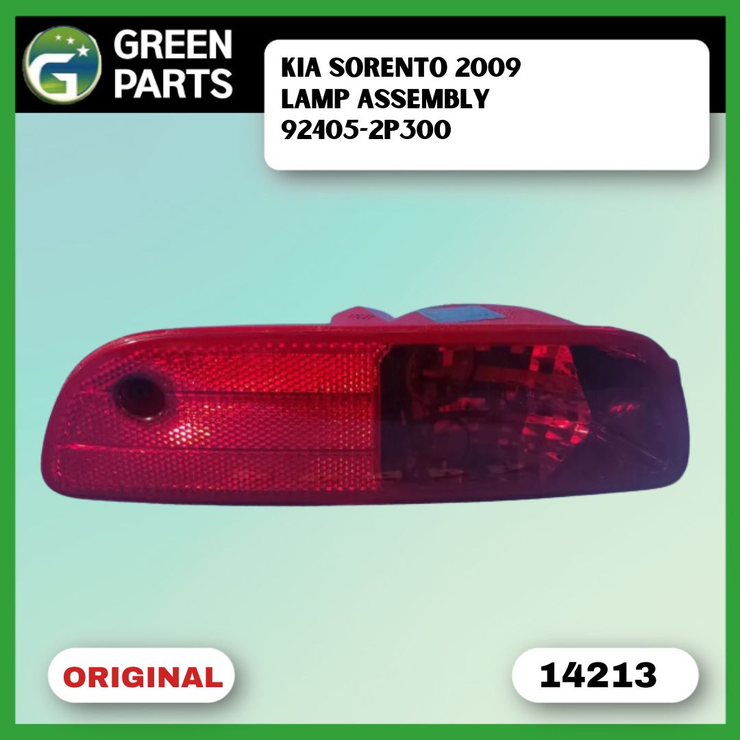 LAMP ASSEMBLY REAR REFLECTOR LEFT SIDE FOR KIA SORENTO MODEL 2009 ...