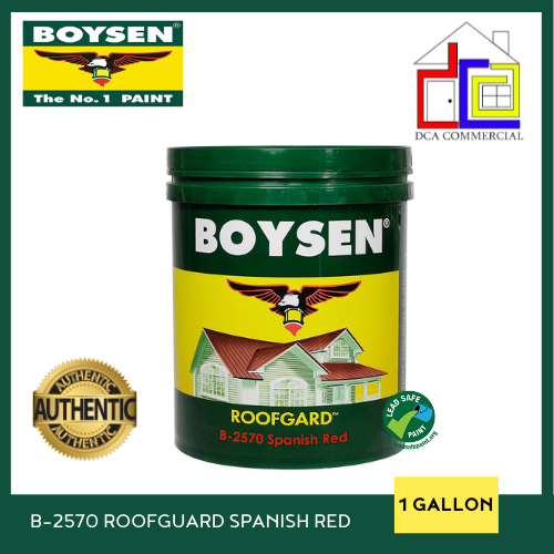 BOYSEN ROOFGUARD SPANISH RED 1GALLON | Lazada PH