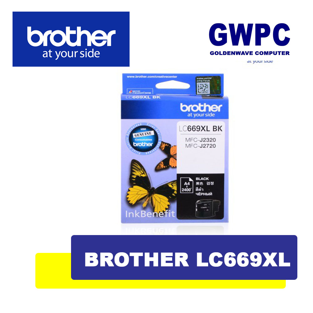 Brother LC669XL LC665XL Genuine Ink Cartridge LC669 LC665 LC-669XL LC-665XL | Lazada PH
