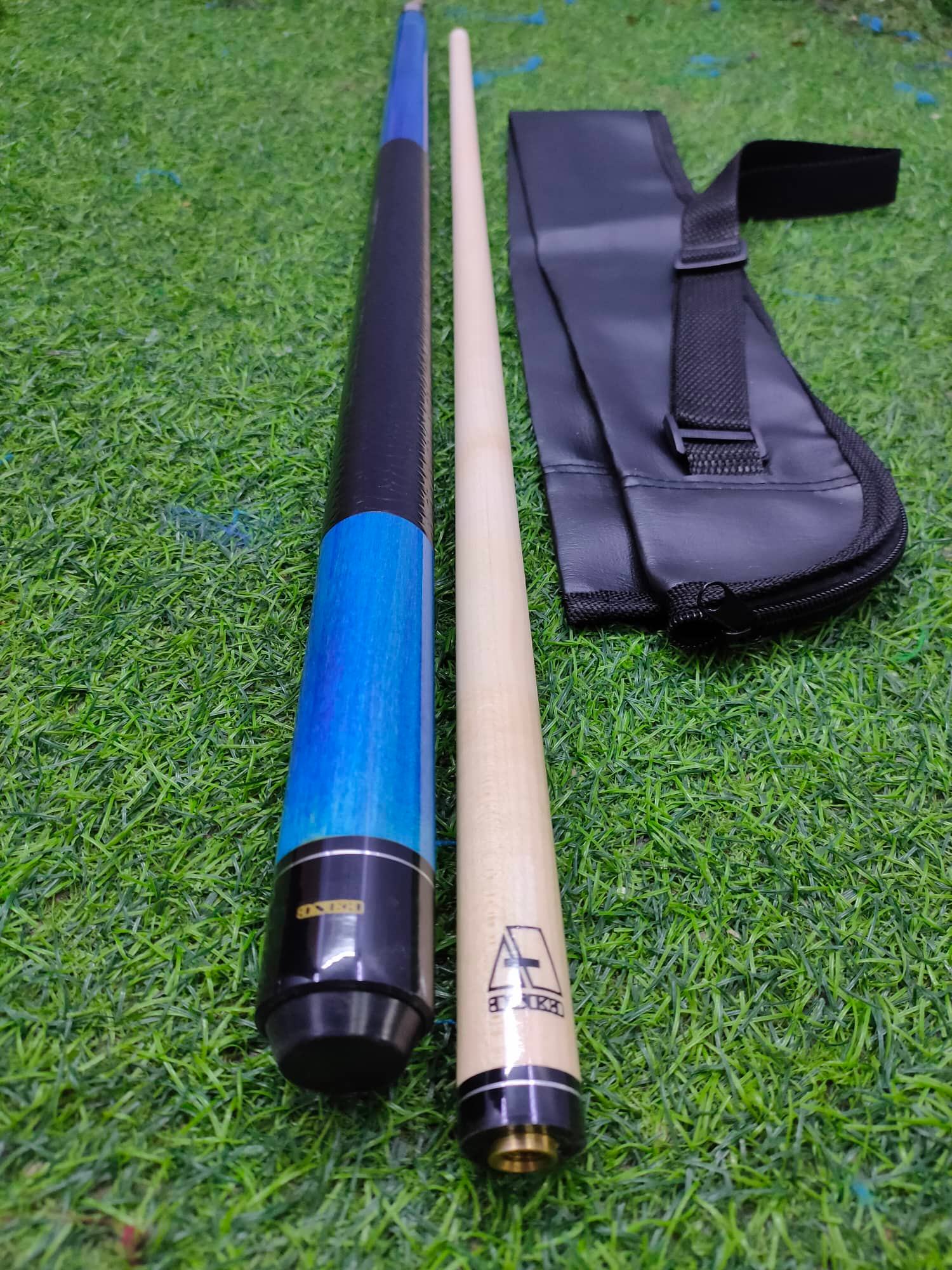 ASKA BILLIARD CUE STICK PLAIN DESIGN WITH FREE SOFTCASE / TAKO NG ...