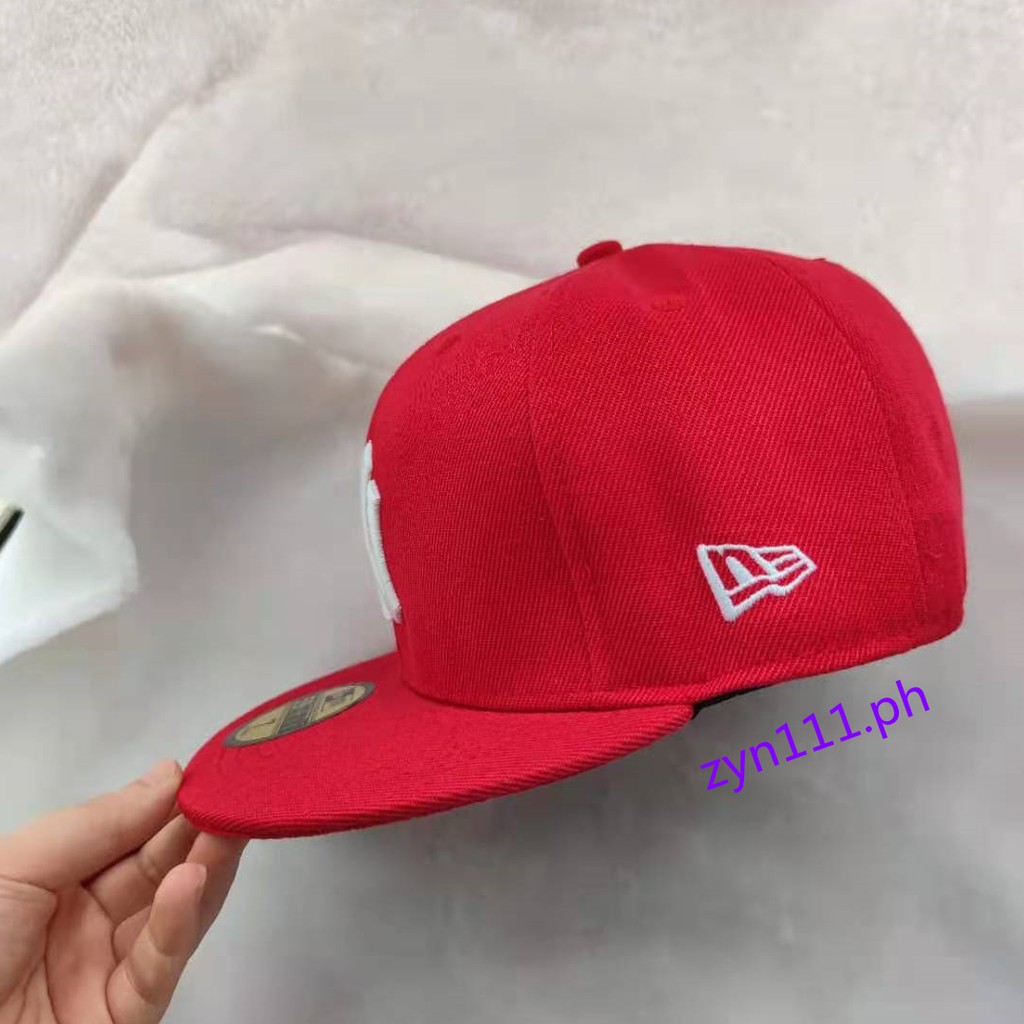 หมวกกันแดด York NYหมวก Yankees Hat Men Women 59FIFTY SnapBack Cap W Close Full Fitted Hat ...