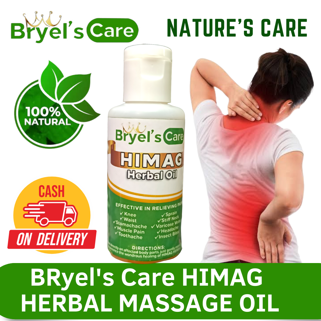 BRYELS CARE 60ML HIMAG HERBAL OIL FOR BODY MASSAGE HELPS RELIEF BODY ...