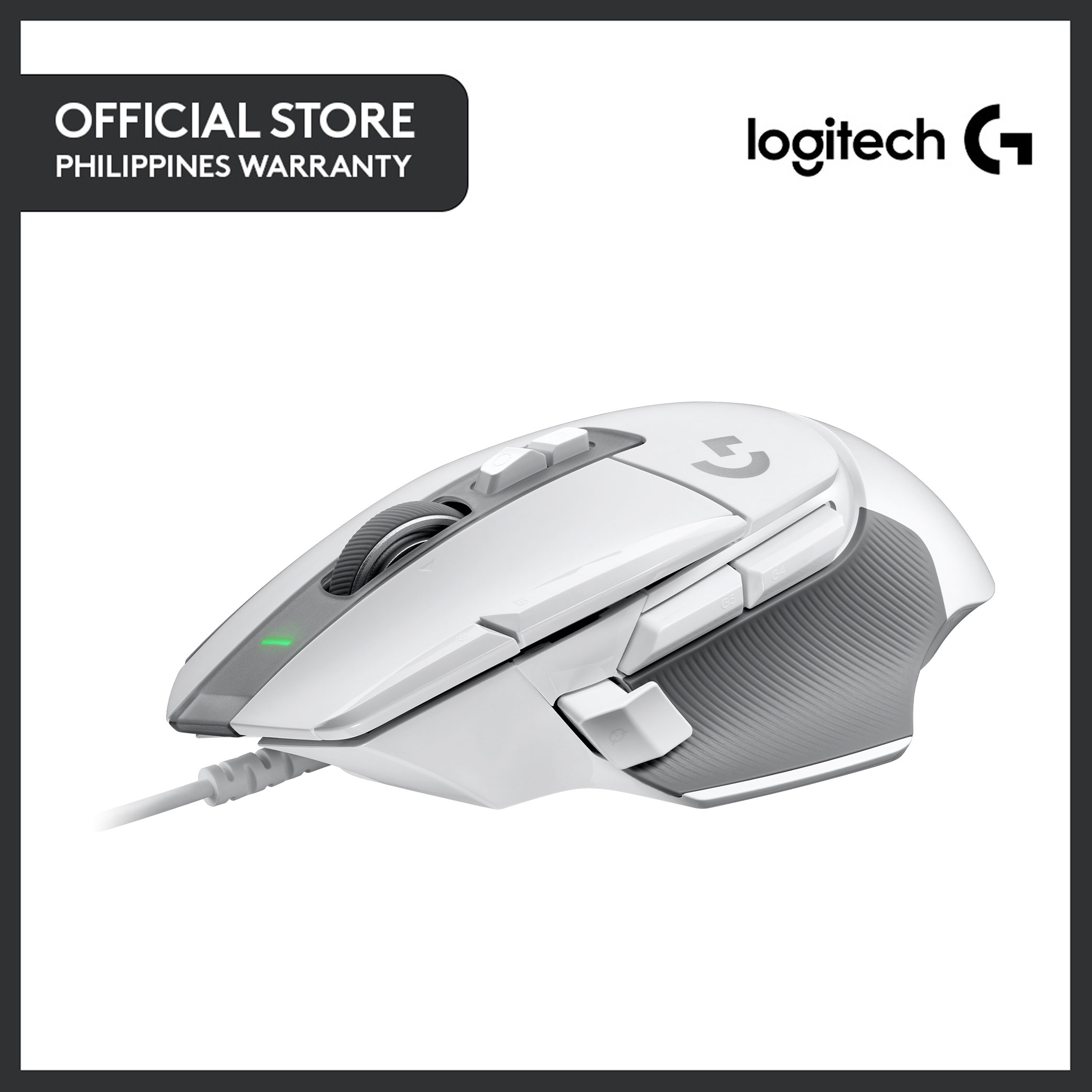 Logitech G502 X LIGHTFORCE HERO 25K Sensor Hybrid Optical Mechanical ...