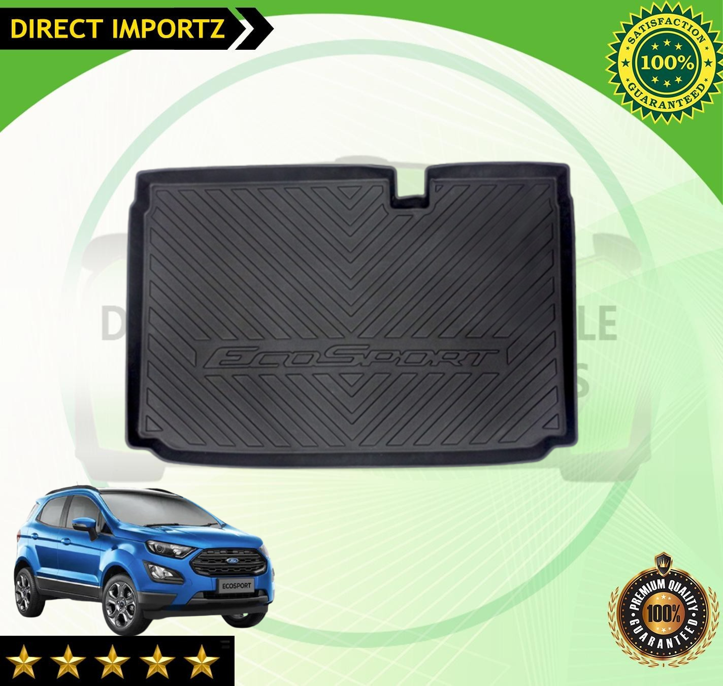 Ford Ecosport 2019 to 2022 OEM Rear Trunk Tray or Cargo Tray V2 ( Car ...