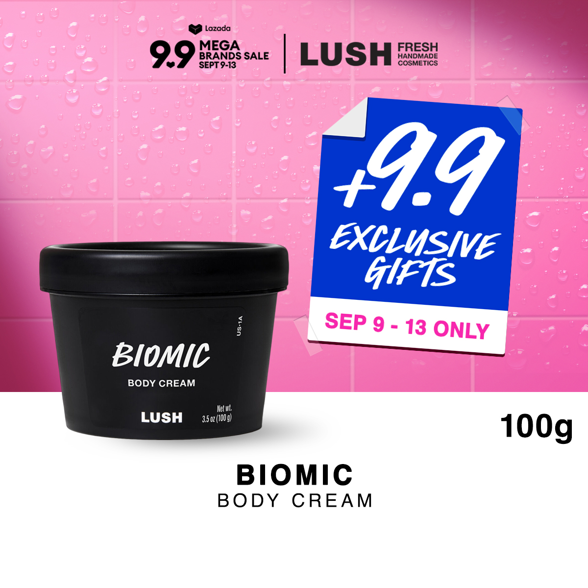 LUSH Biomic Body Cream 225g (Firming) (Nourishing) | Lazada PH