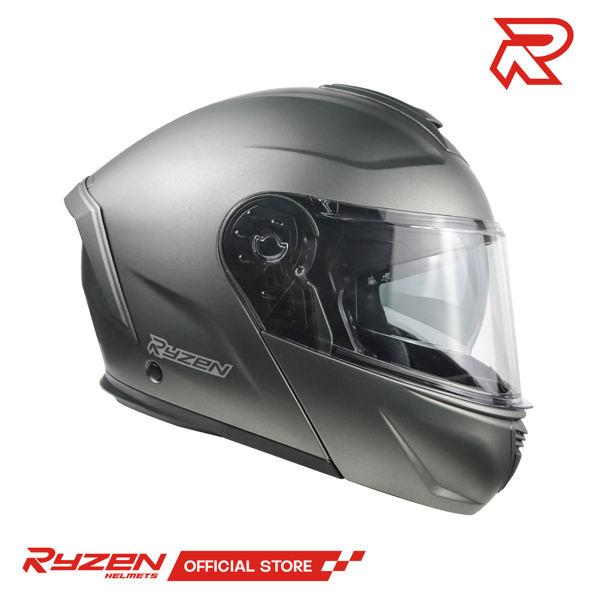 RYZEN ZX-600V Plain Modular Color Full Face Helmet | Lazada PH