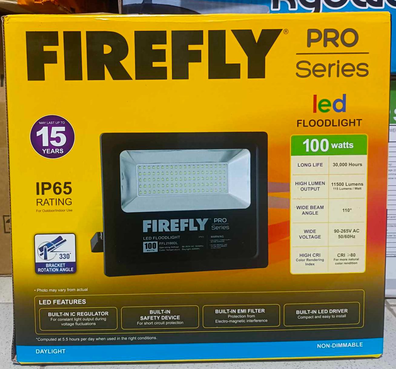 FIREFLY LED Floodlight Pro Series Daylight Non-dimmable | Lazada PH