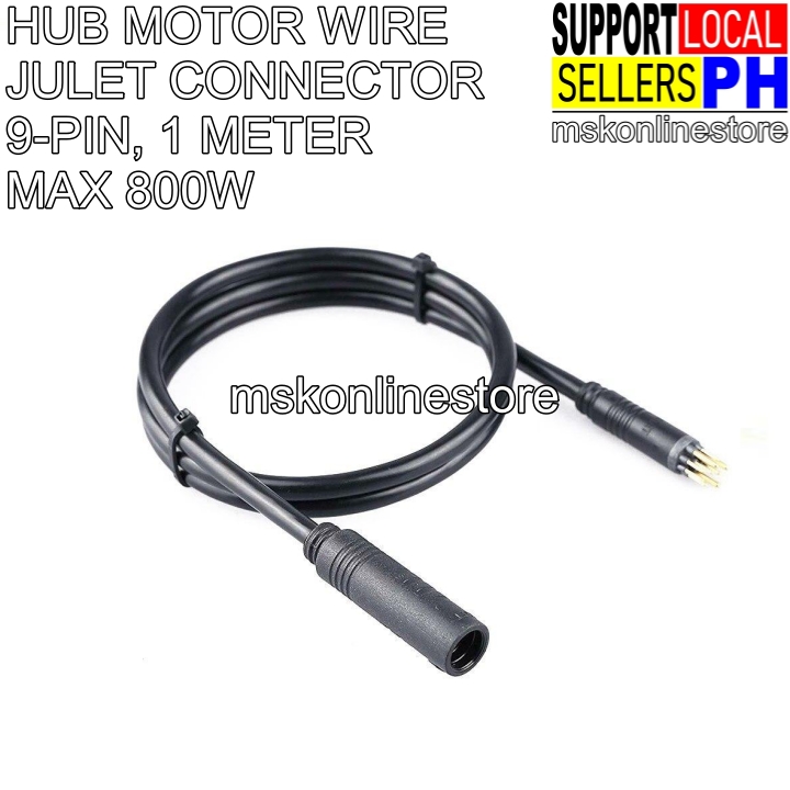 Hub Motor Cable Wire for Electric Scooter or Ebike Julet Connector 9 ...