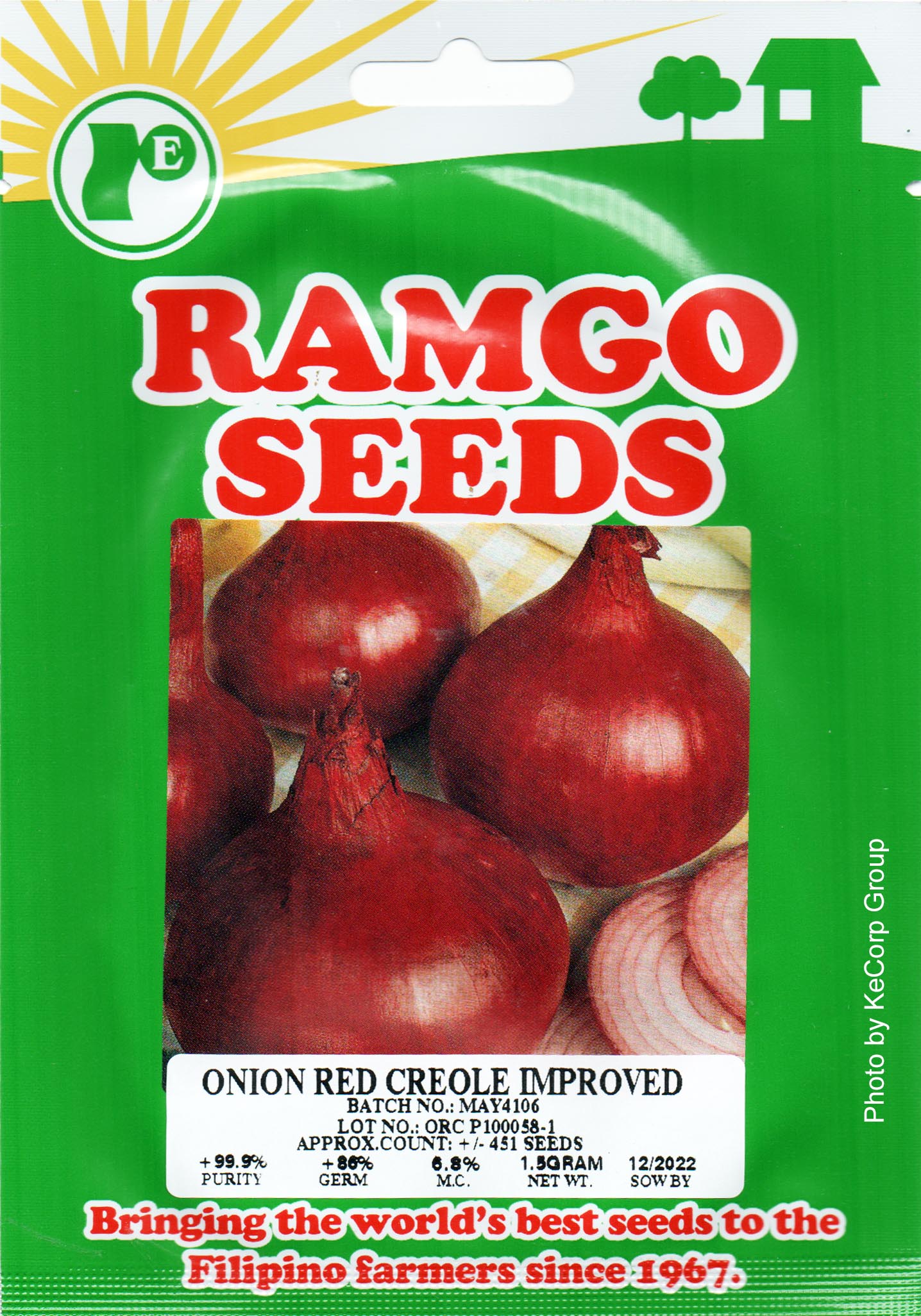 Ramgo Seeds - Sold per Pack per Variety RED ONION | Lazada PH