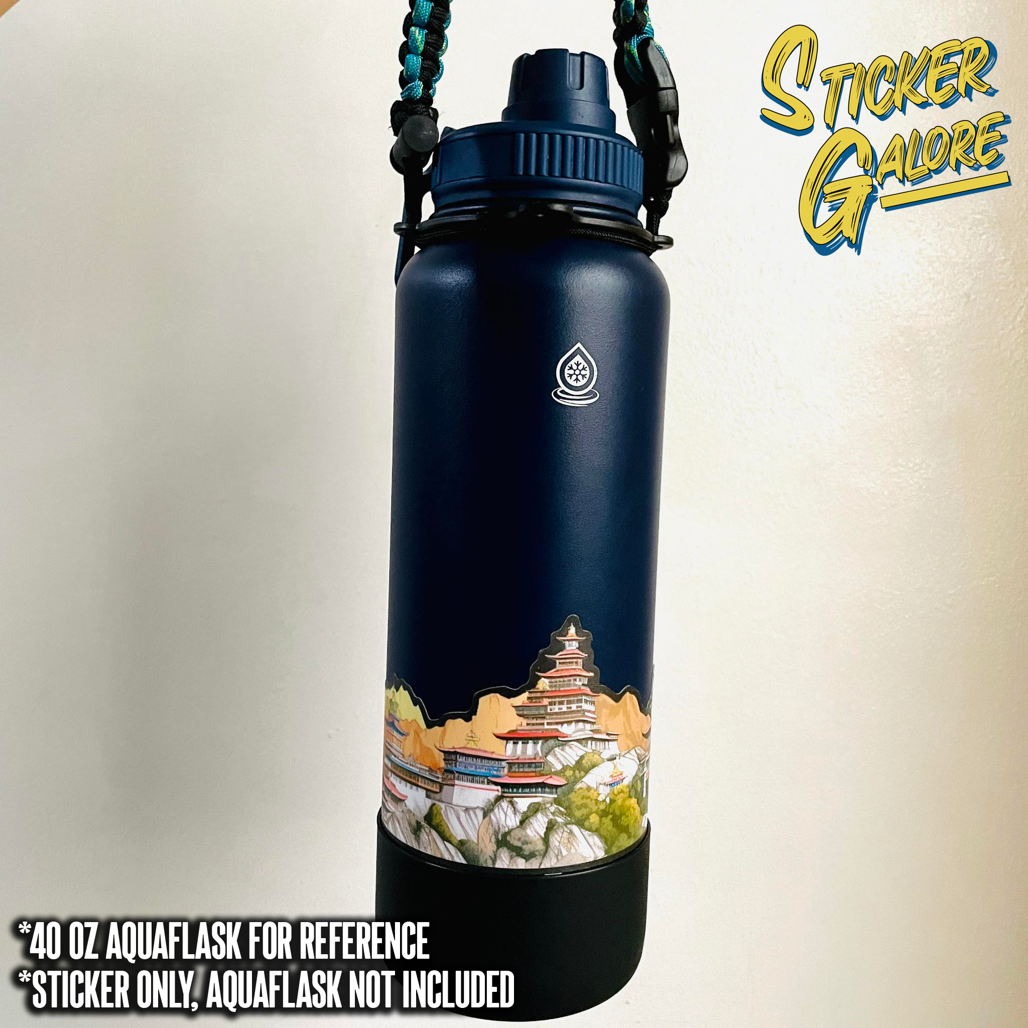 HIMALAYAS AQUAFLASK INFINITY STICKER (WATERPROOF AND SCRATCH PROOF ...