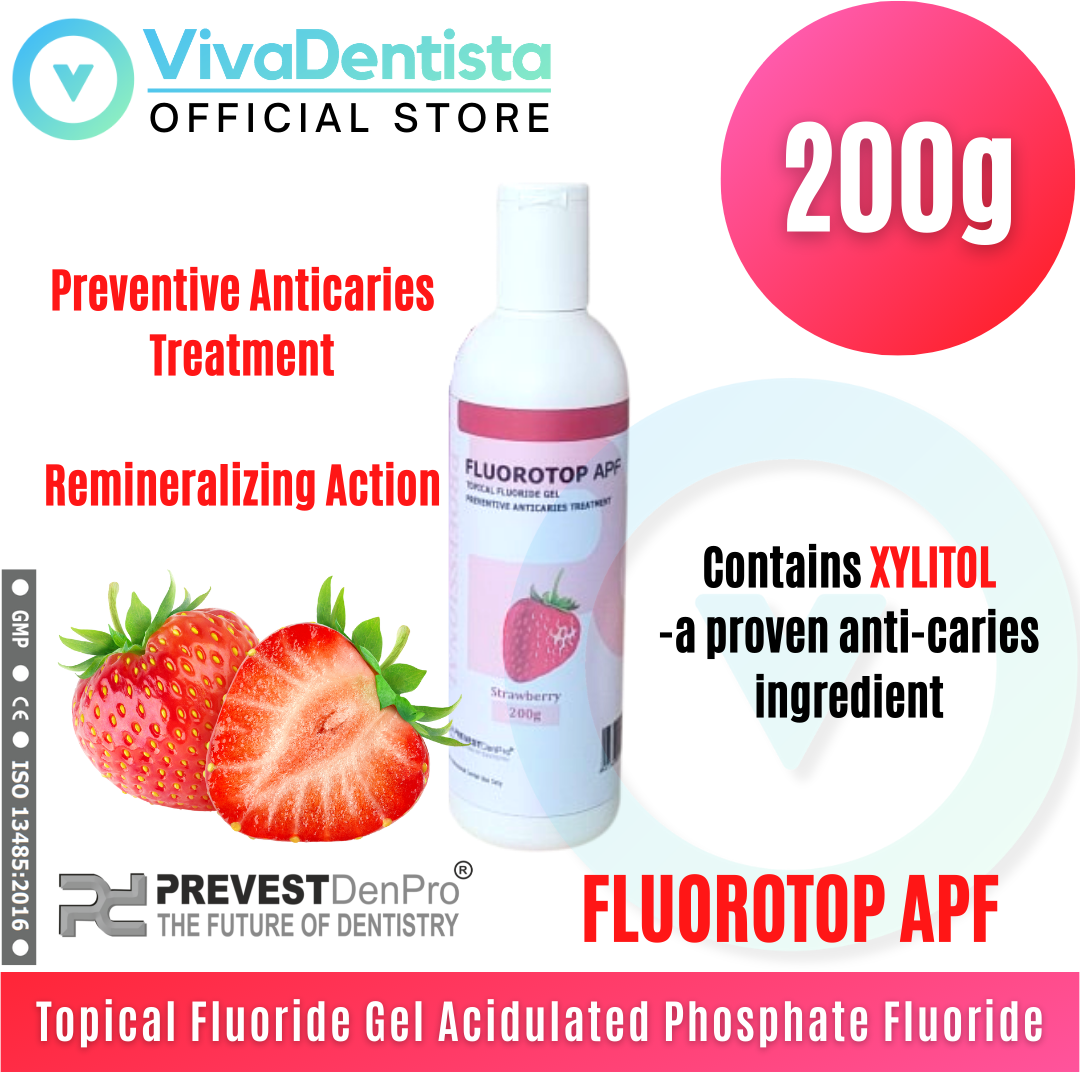 Fluorotop APF Topical Fluoride Gel (Acidulated Phosphate Fluoride 1.23% ...