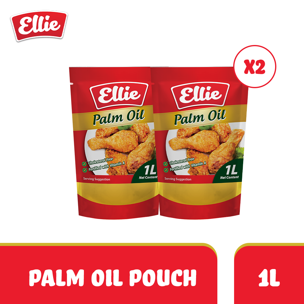 Ellie Palm Oil Pouch Pack of 2 (1L) | Lazada PH