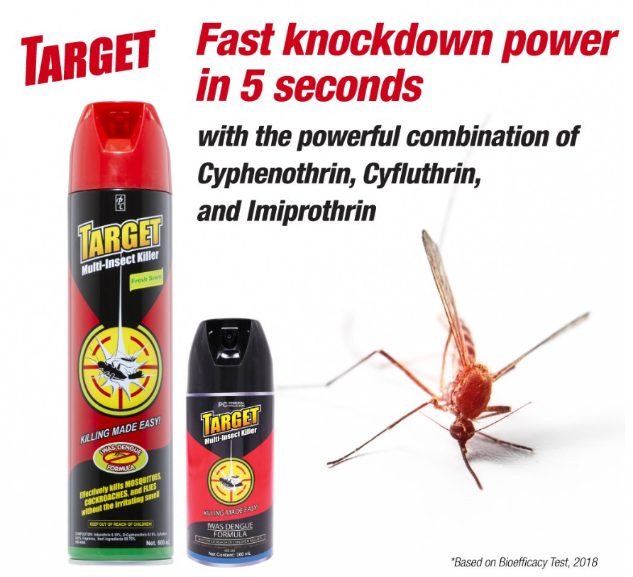 PERSONAL COLLECTION Target Multi-Insect Killee 600g | Lazada PH