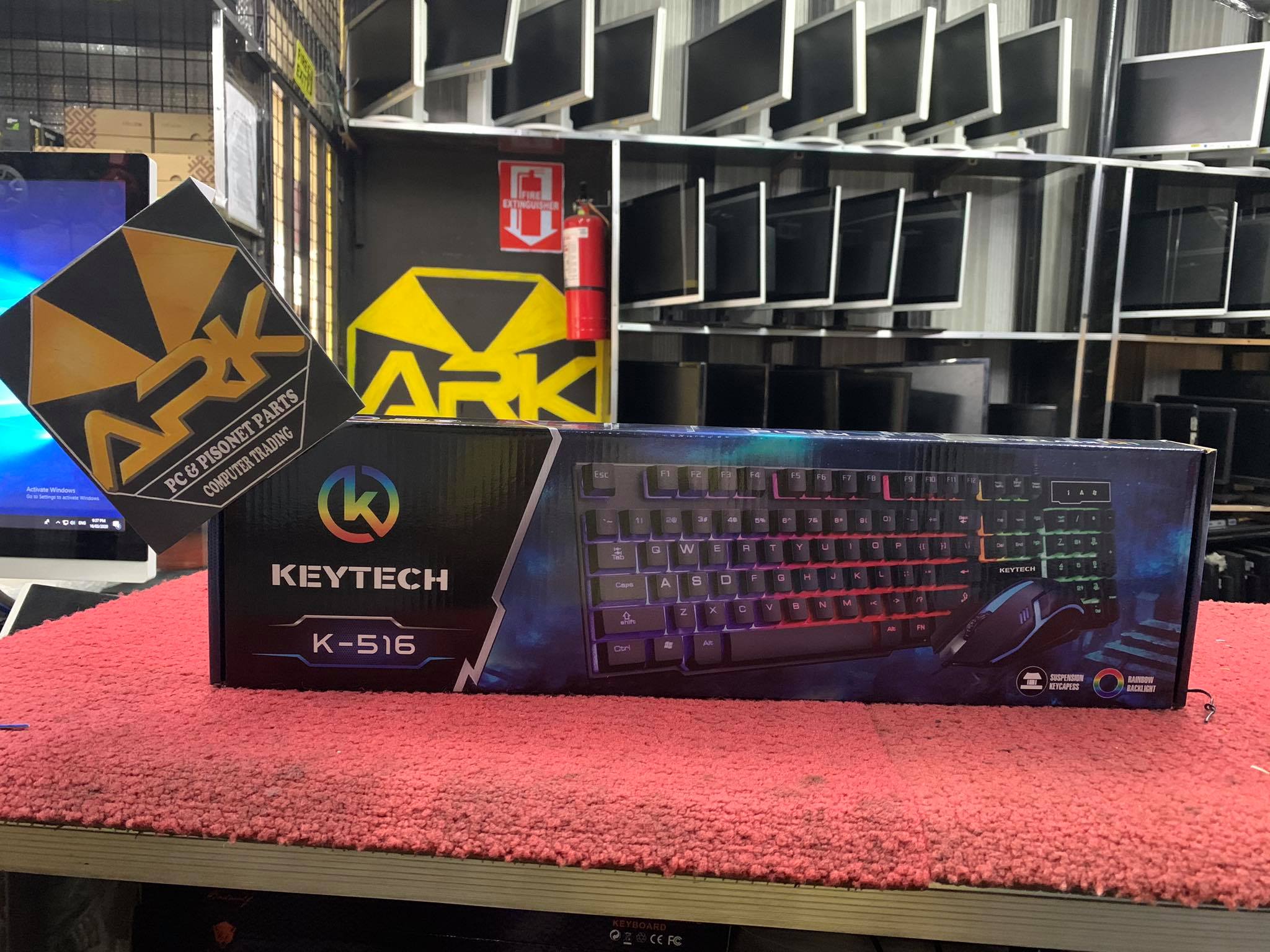 Keytech K516 Keyboard and Mouse | Lazada PH