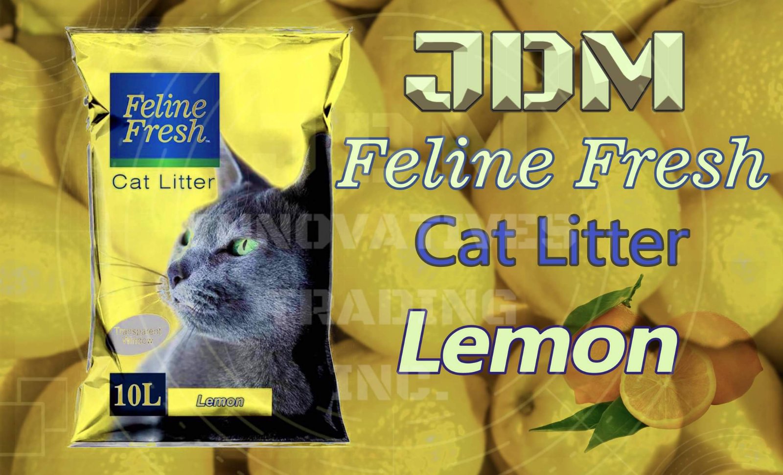 Feline Fresh Cat Litter Sand Lemon Scent 10 Liters (1 bag only) | Lazada PH